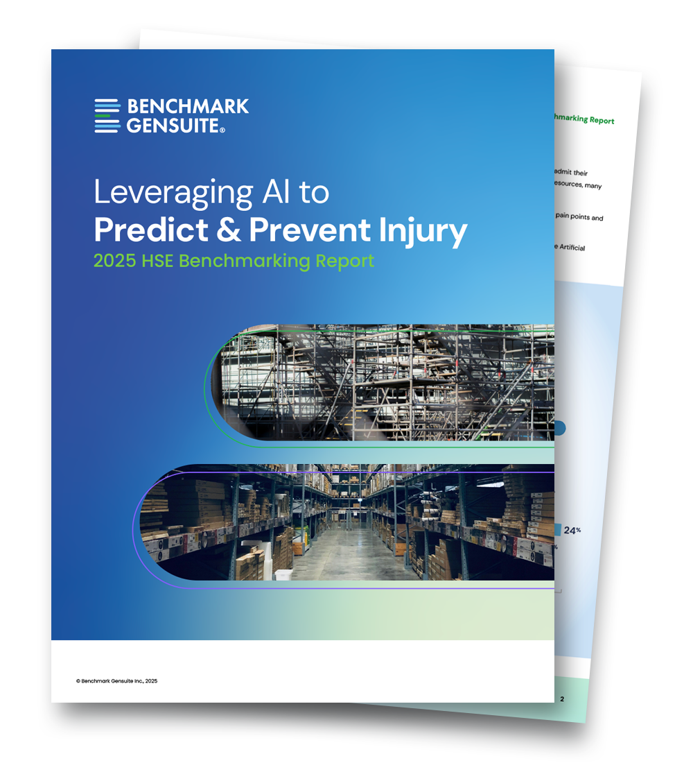 Transform Workplace Safety with AI: 2025 HSE Benchmarking Report