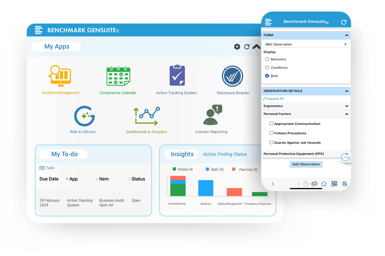 Unlock Future-Proof EHS Management | Benchmark Gensuite