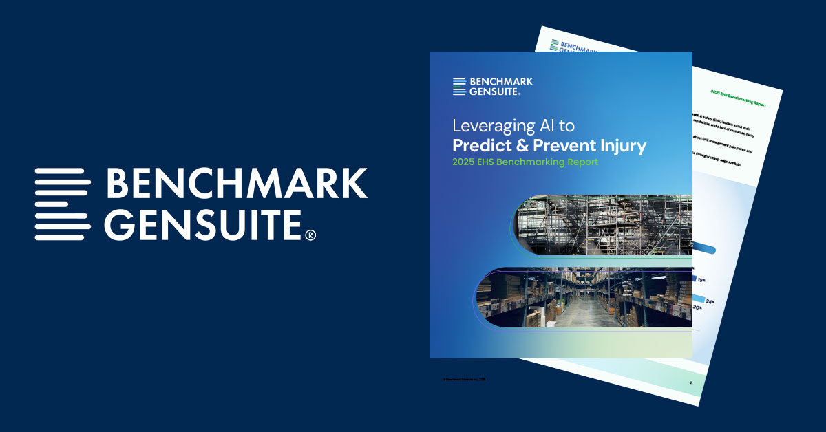 Transform Workplace Safety with AI: 2025 EHS Benchmarking Report